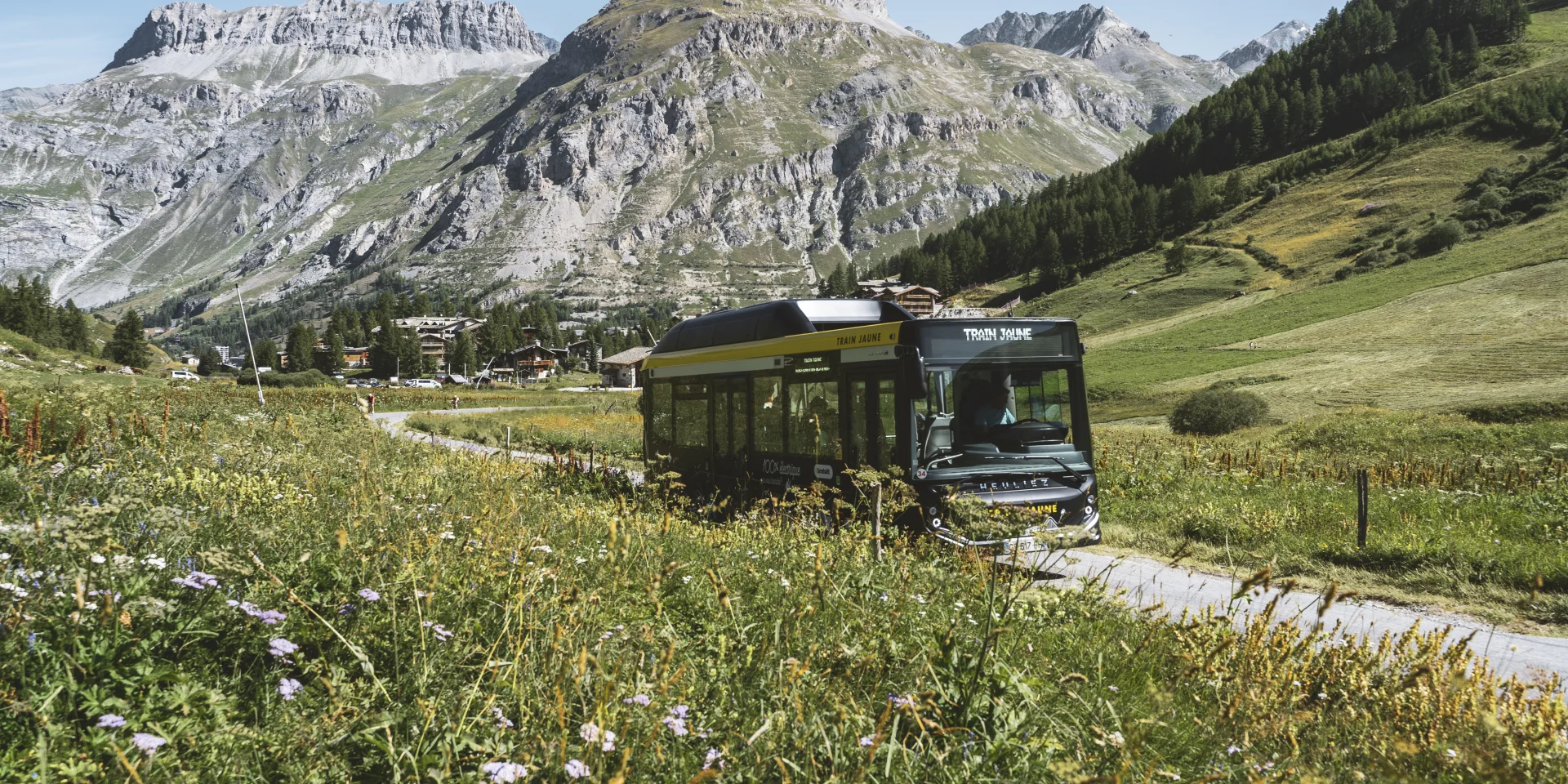 Val d’Isère shuttle service – Val d’Isère free bus route map